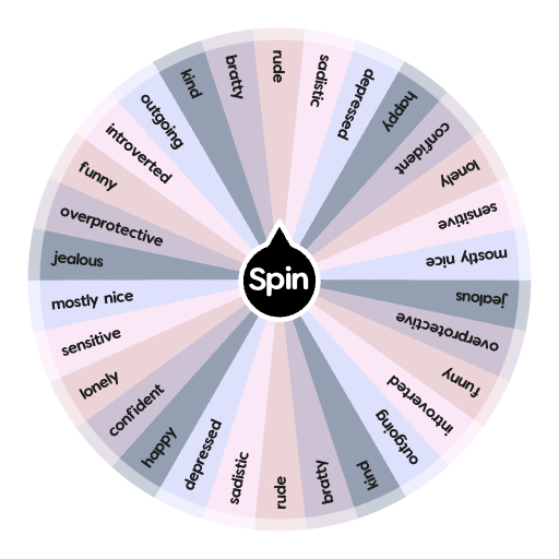 p⃨e⃨r⃨s⃨o⃨n⃨a⃨l⃨i⃨t⃨y⃨ t⃨r⃨a⃨i⃨t⃨s⃨!⃨ | Spin the Wheel - Random Picker