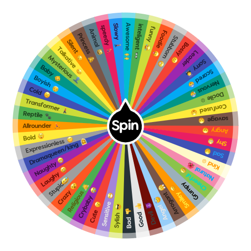 🅿🅴🆁🆂🅾🅽🅰🅻🅸🆃🆈 🆆🅷🅴🅴🅻 😡 | Spin The Wheel App