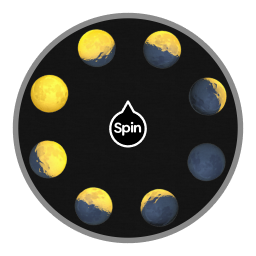 Phases of the Moon | Spin the Wheel - Random Picker