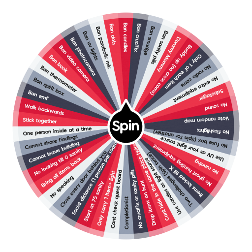 Phasmophobia | Spin the Wheel - Random Picker