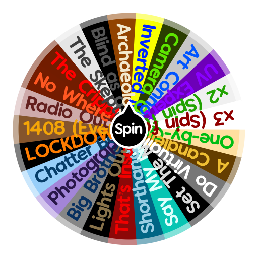 Phasmophobia Challege Wheel | Spin the Wheel - Random Picker