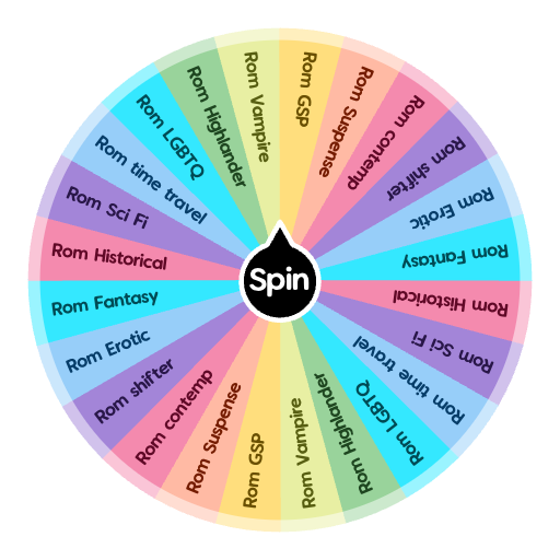 Pick a Romance book to read | Spin the Wheel - Random Picker