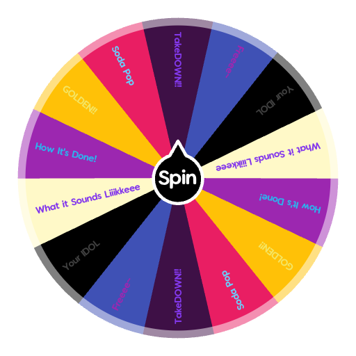 Pick your Kpop Demon Hunters Song! | Spin the Wheel - Random Picker