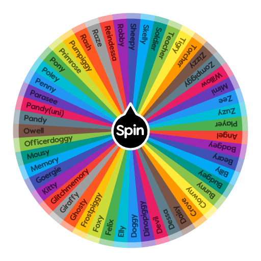 Piggy Characters. | Spin the Wheel - Random Picker