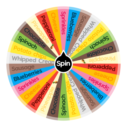 Pizza topping challenge 🤭😮😬 | Spin The Wheel - Random Picker