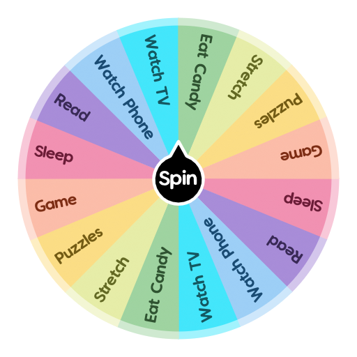 Plane Activities | Spin the Wheel - Random Picker