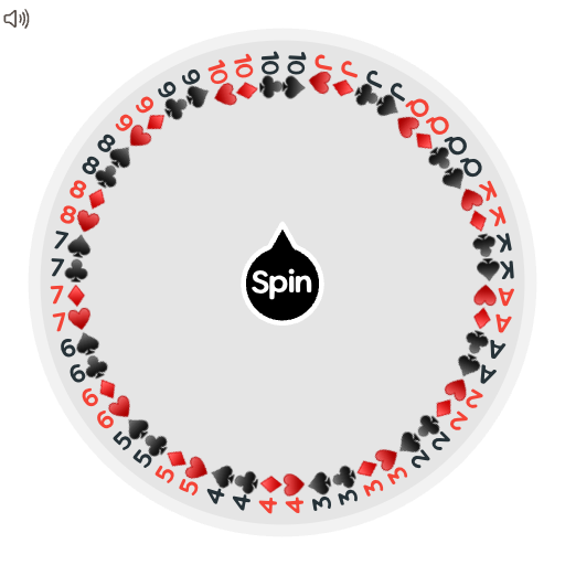 Playing cards | Spin The Wheel - Random Picker