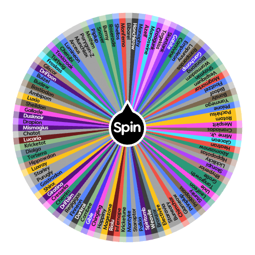 Pokemon (Gen 4) | Spin the Wheel - Random Picker