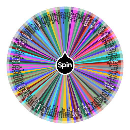 Pokemon (Gen 5) | Spin the Wheel - Random Picker