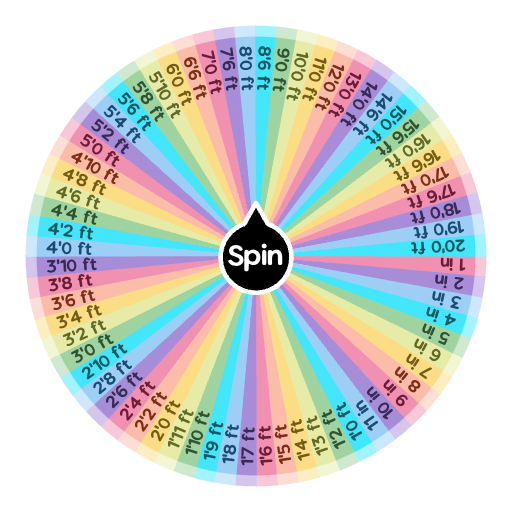 Pokemon Height Challenge | Spin the Wheel - Random Picker