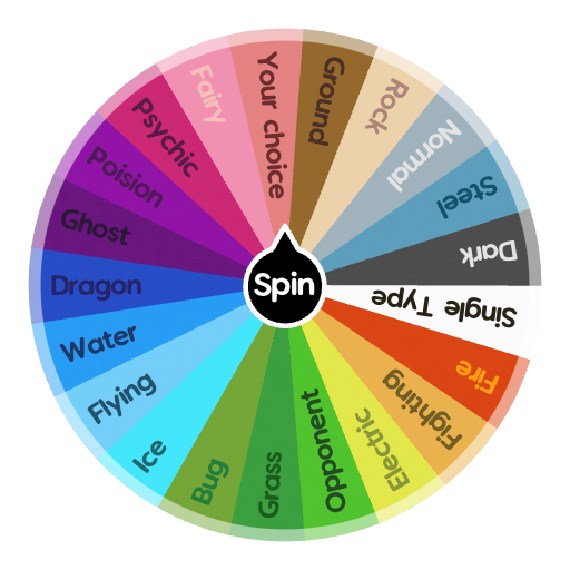 Pokemon Random Battles | Spin the Wheel - Random Picker