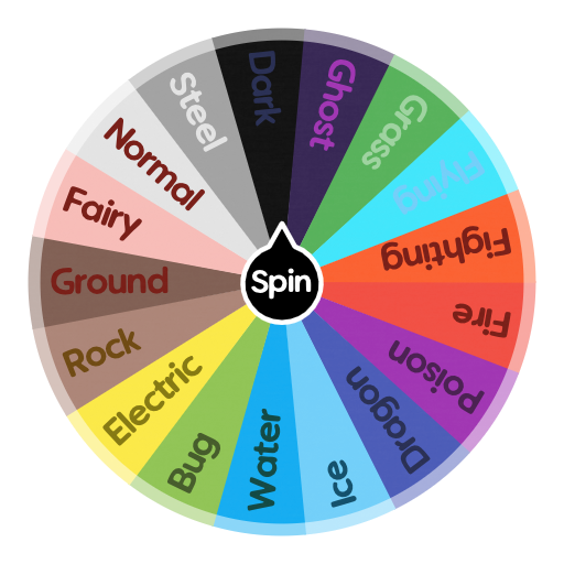 Pokemon Types | Spin the Wheel - Random Picker