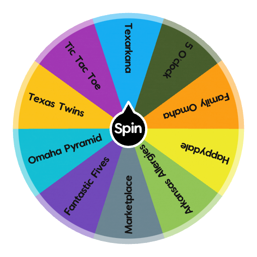 Poker Games | Spin the Wheel - Random Picker
