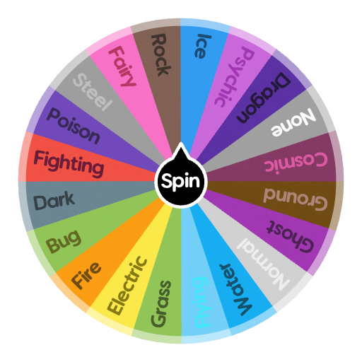 Pokémon Type Wheel | Spin the Wheel - Random Picker