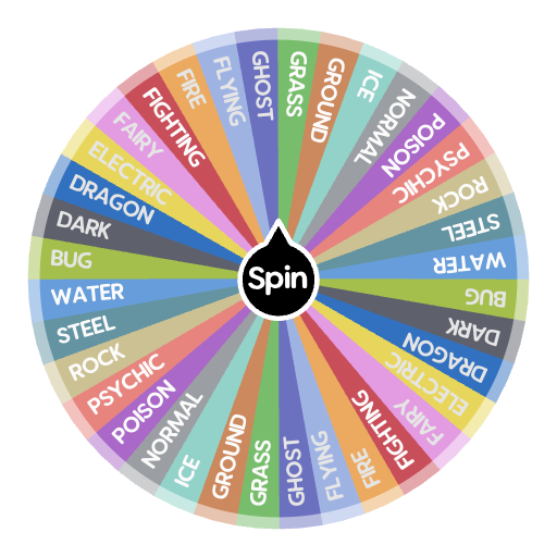 Pokémon Types Randomizer | Spin the Wheel - Random Picker