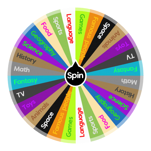 POP! Quiz | Spin the Wheel - Random Picker