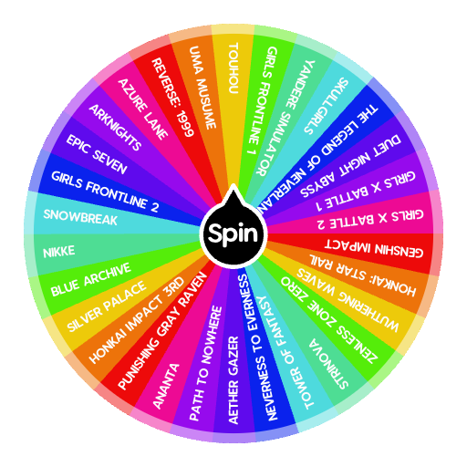 Popular Anime Games😆 | Spin The Wheel - Random Picker