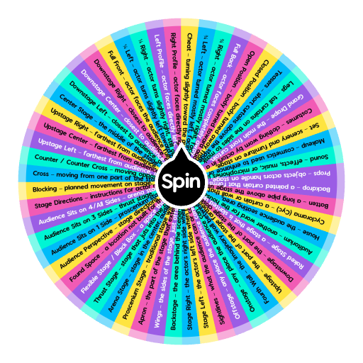 POTS Bingo | Spin the Wheel - Random Picker