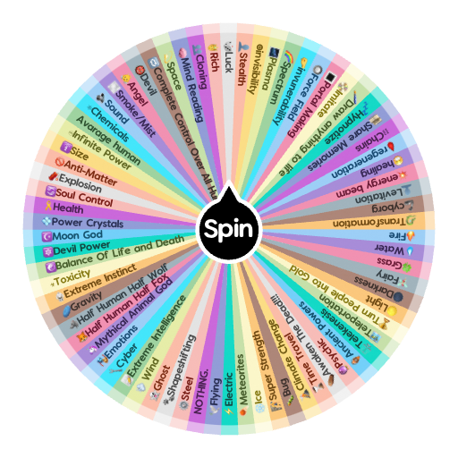 power | Spin the Wheel - Random Picker