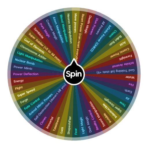 Power | Spin the Wheel - Random Picker