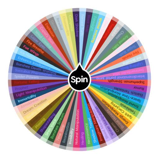 Powers & Abilities | Spin the Wheel - Random Picker
