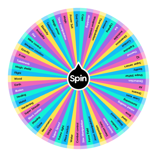 Powers | Spin the Wheel - Random Picker