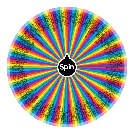 Prehistoric Animals | Spin The Wheel - Random Picker