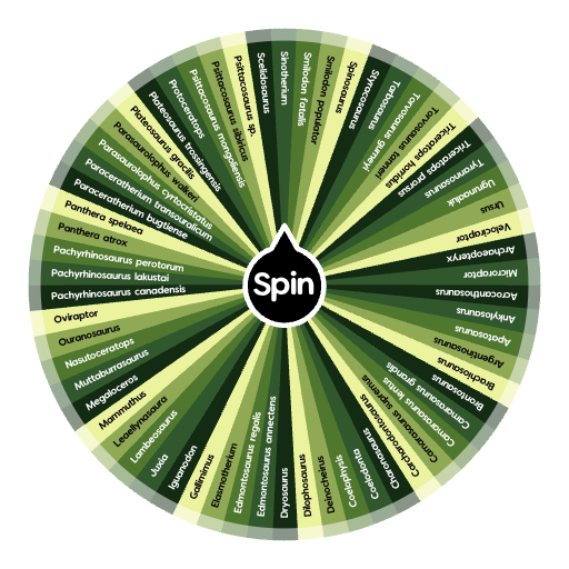 Prehistoric kingdom | Spin The Wheel - Random Picker