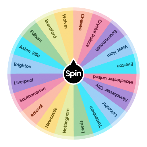 Premier League 2022/23 | Spin the Wheel - Random Picker