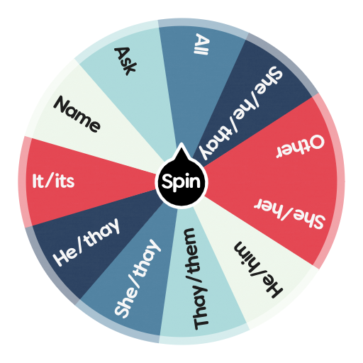 Pronouns | Spin the Wheel - Random Picker