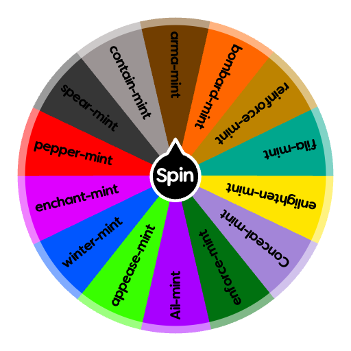 PvZ 2 mints families | Spin The Wheel - Random Picker