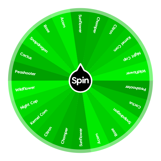 PvZ BFN Plants | Spin the Wheel - Random Picker
