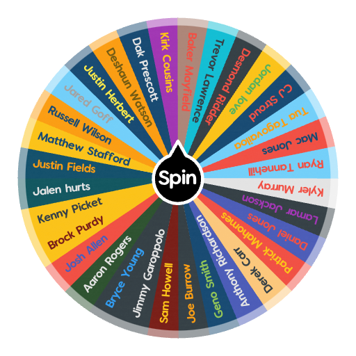 QB’s | Spin the Wheel - Random Picker