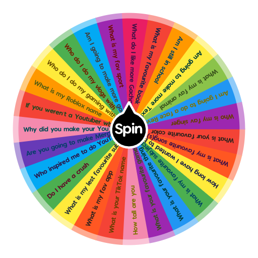 QNA for YouTube | Spin The Wheel App