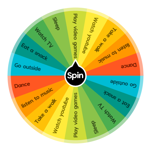 Quarentine things to do | Spin the Wheel - Random Picker
