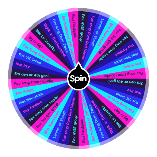 Questions you can ask a K Pop fan | Spin the Wheel - Random Picker