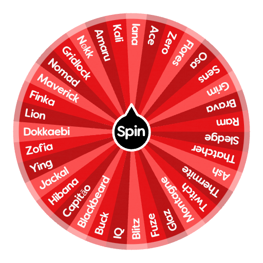 R6 Attack Operators | Spin the Wheel - Random Picker