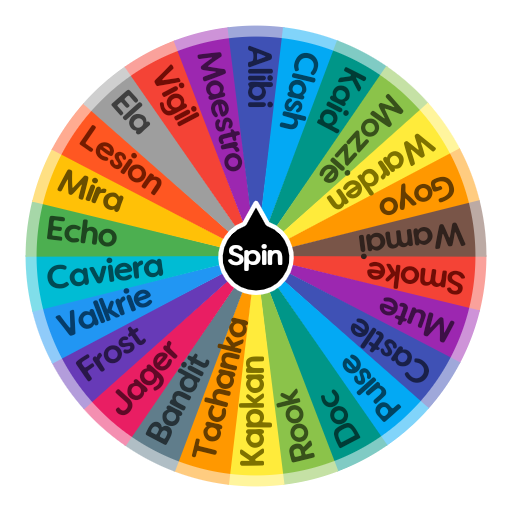 R6 Defenders | Spin the Wheel - Random Picker