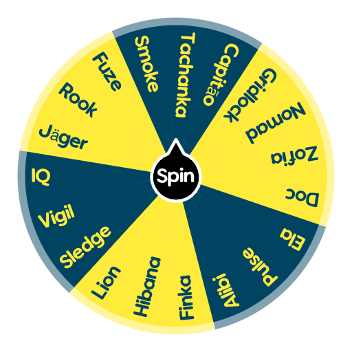 R6 Extraction Ops | Spin the Wheel - Random Picker