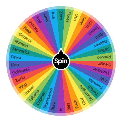 R6 operator attack | Spin the Wheel - Random Picker