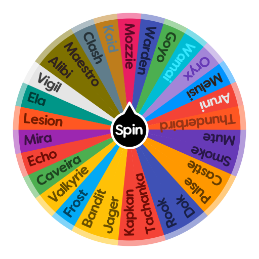 R6S 🛡️ | Spin the Wheel - Random Picker