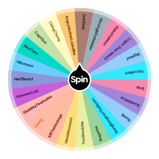 R6s Attacker Wheel for Experts | Spin The Wheel - Random Picker