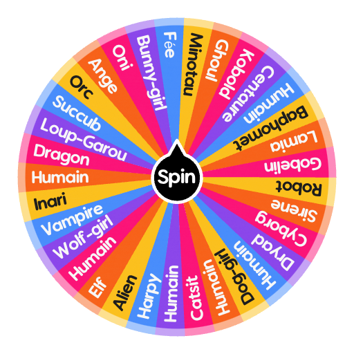 Race perso | Spin the Wheel - Random Picker