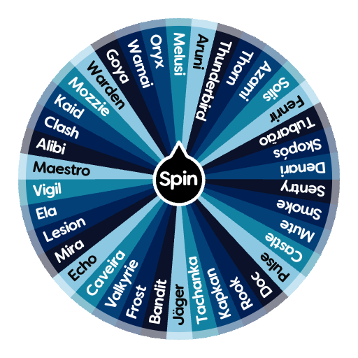 Rainbow Six Siege Defence Ops | Spin The Wheel - Random Picker