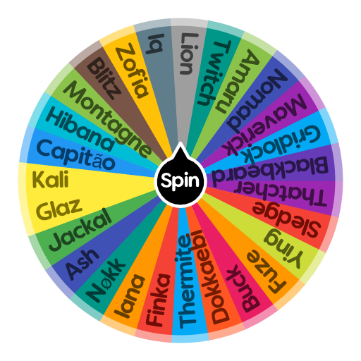 Rainbow Six Siege: Operation Void Edge Attackers | Spin the Wheel ...