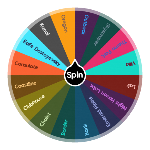 Rainbow Six Siege RANKED Maps 2024 | Spin the Wheel - Random Picker