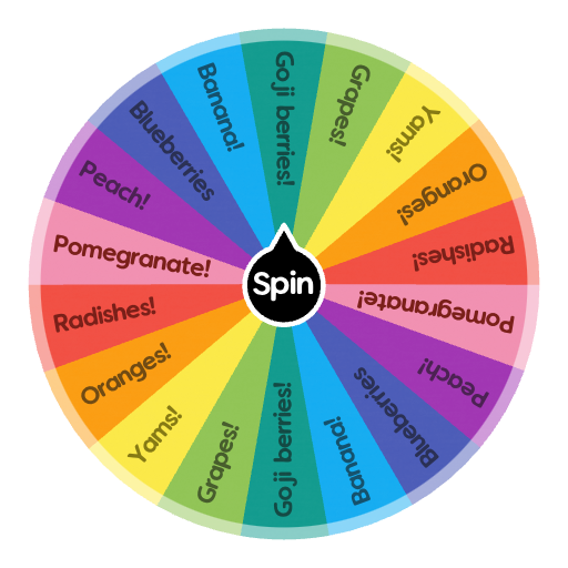Rainbow/fruit | Spin The Wheel - Random Picker