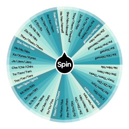 Random Pronouns! | Spin the Wheel - Random Picker