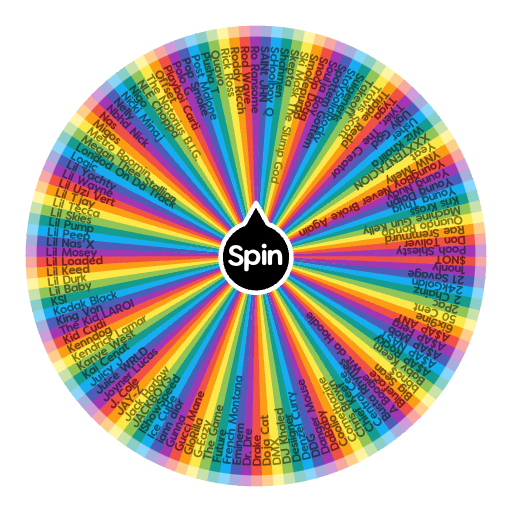 Rappers | Spin the Wheel - Random Picker