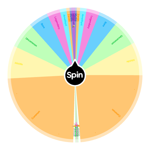 Rarities | Spin The Wheel - Random Picker